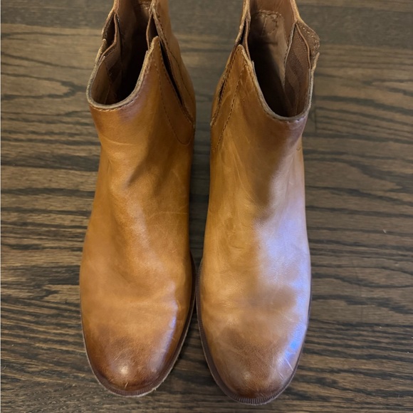 Kork-Ease | Shoes | Korkease Tan Leather Ankle Booties | Poshmark